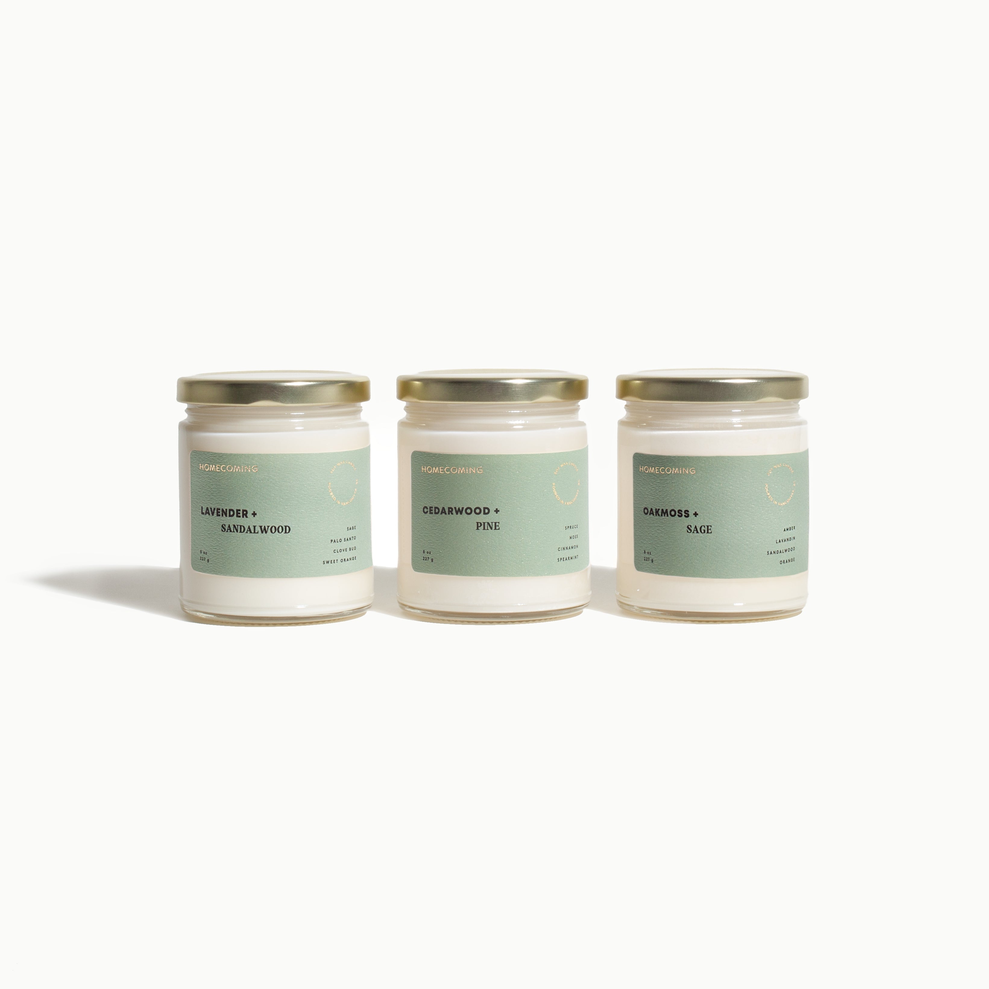 Homecoming Candles Ground Candle Bundle